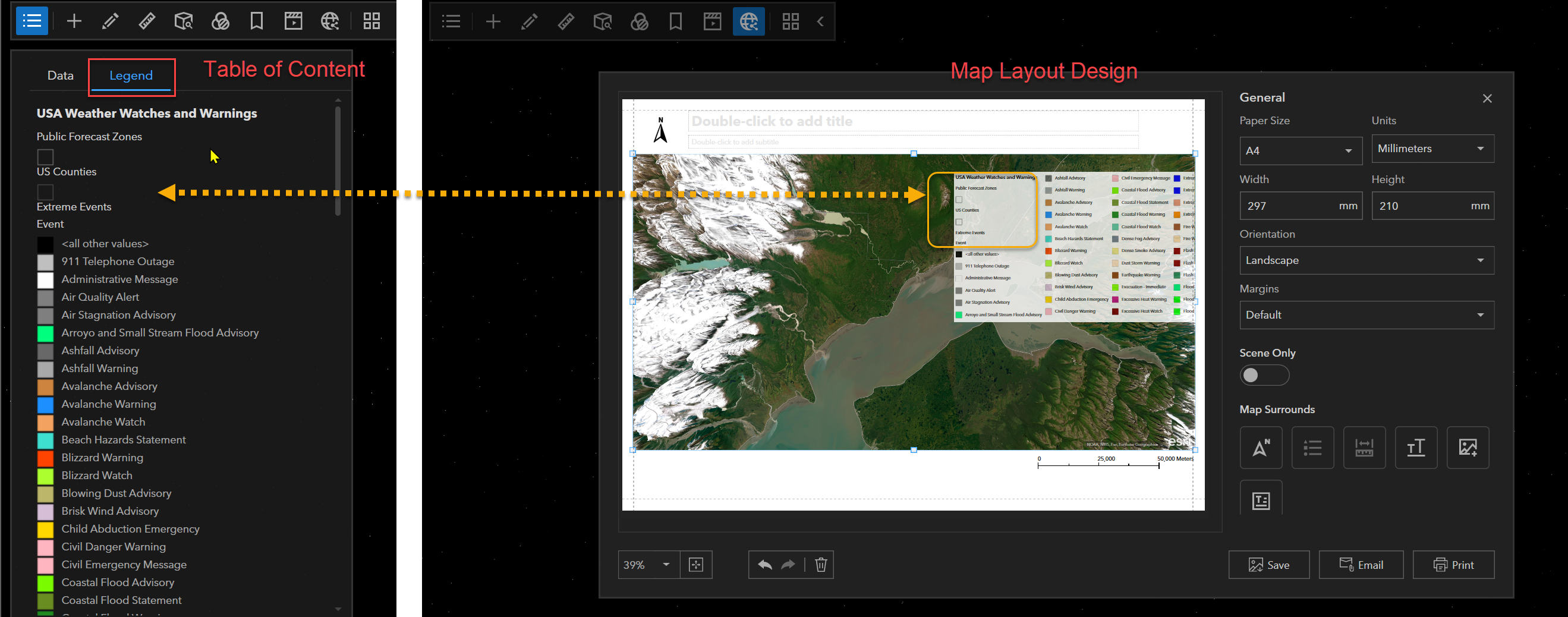 Export image customizable legend - Esri Community