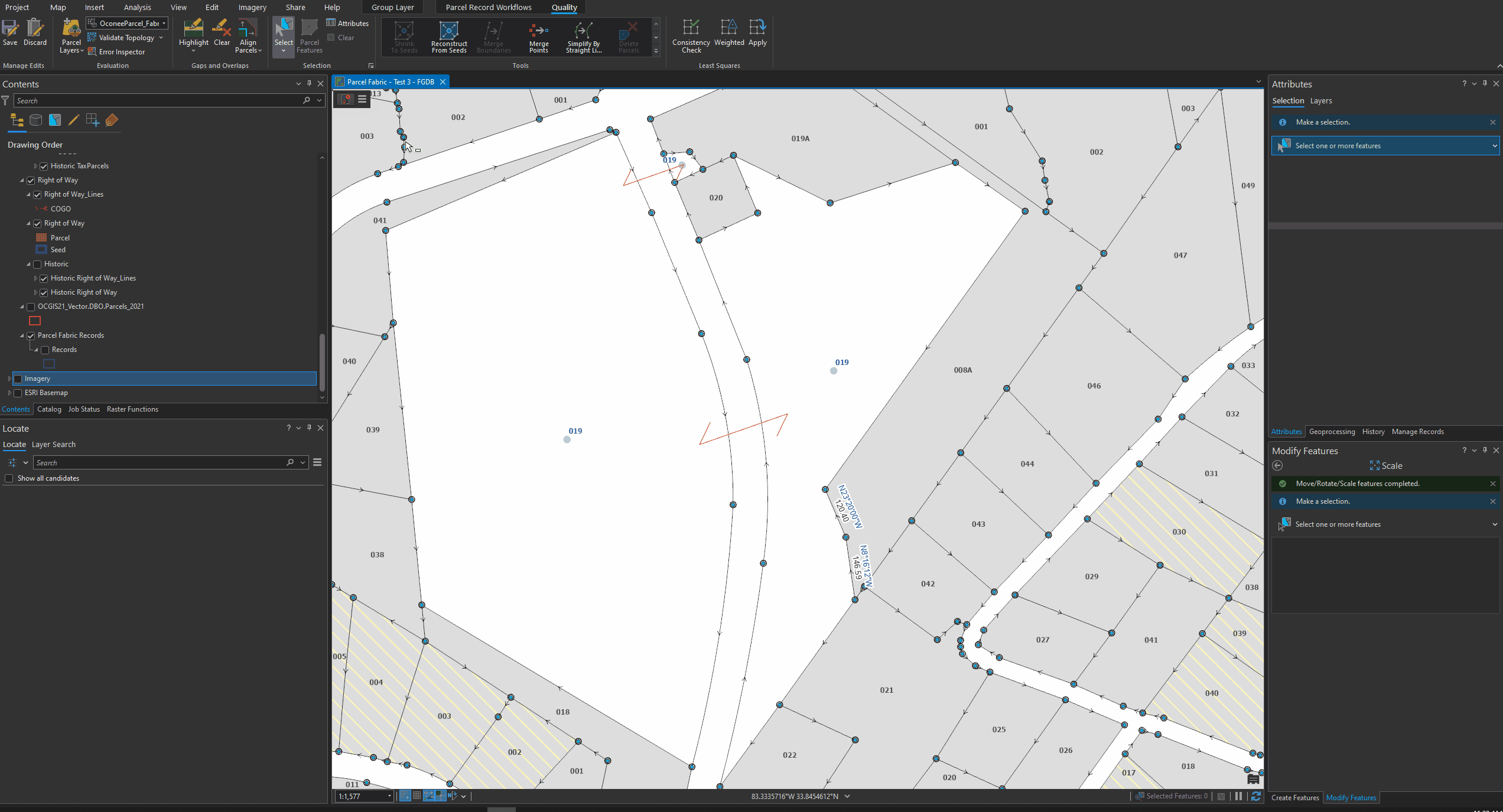 Solved: Multipart polygons in ArcPro parcel fabric - Esri Community