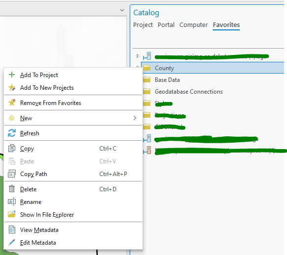 Make Folder Favorites References Again! - Esri Community
