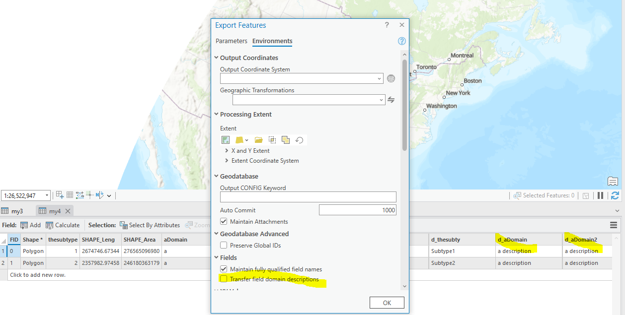 Add The Option For Using Domain And Subtype Descri Esri Community