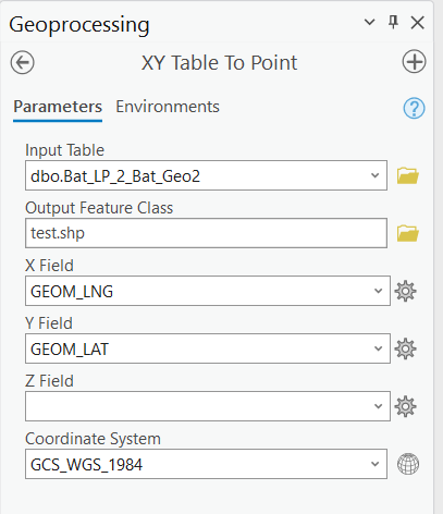 Solved: Impossible to convert XY to Point - Esri Community