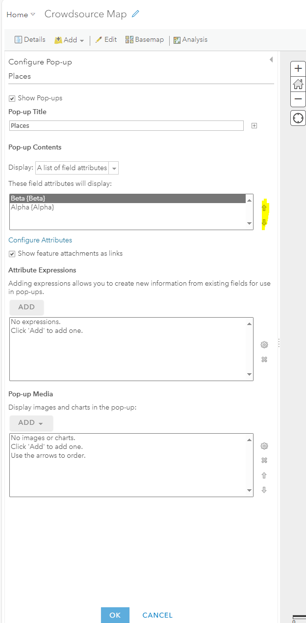 Solved: How to change the field order of a hosted feature ... - Esri Community