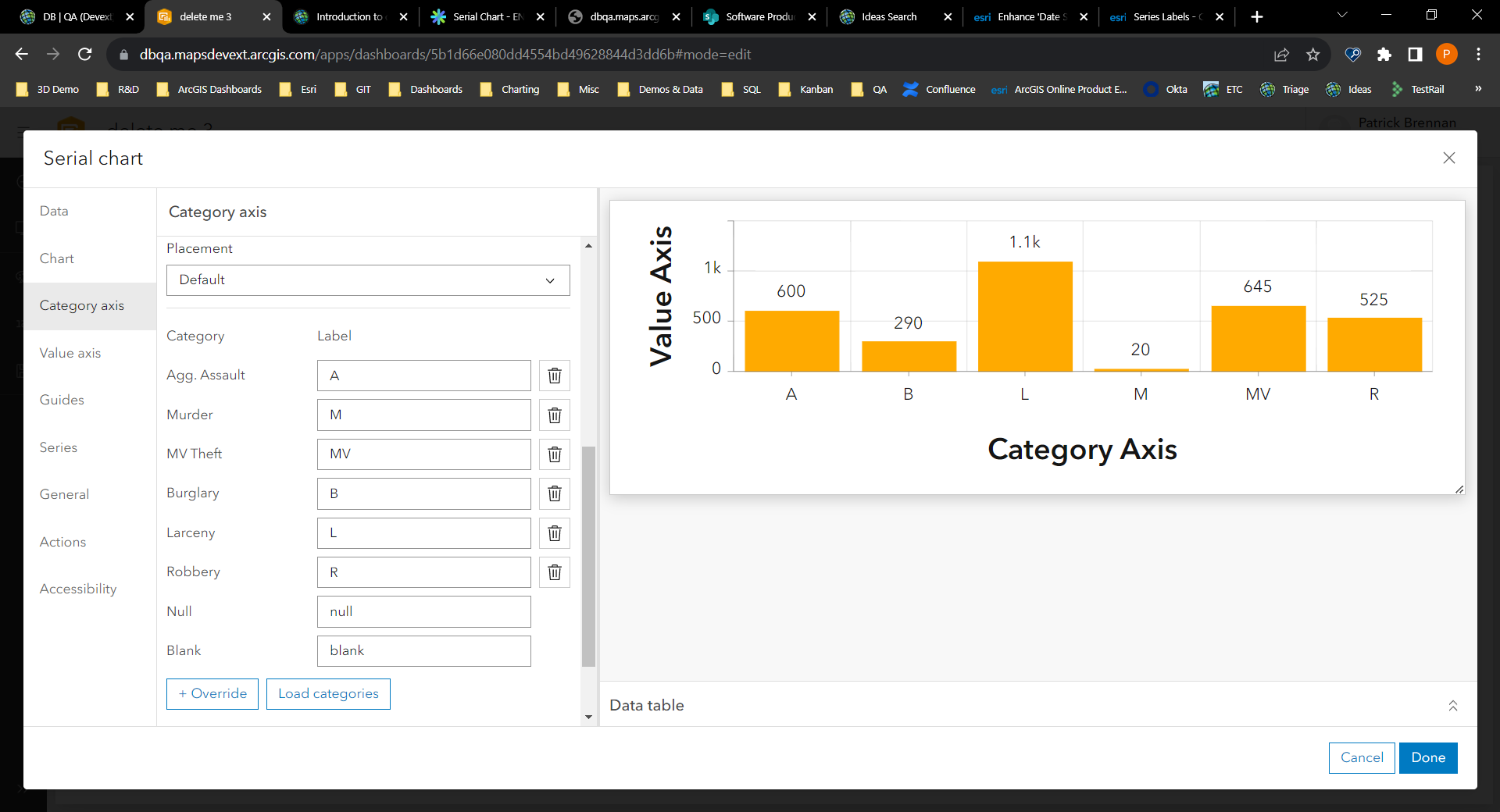 Series Labels - Operations Dashboard - Esri Community