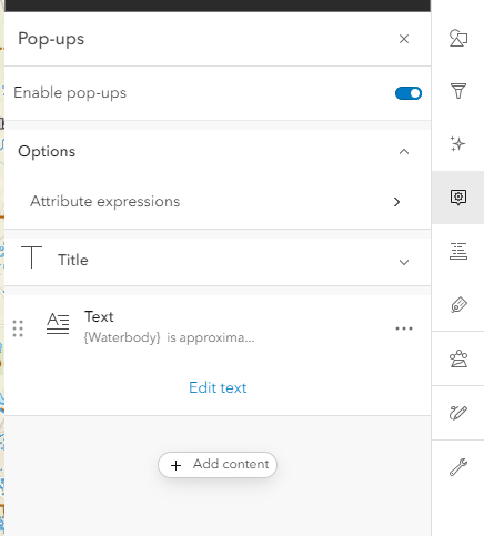 Solved: Huge empty space in custom popup when displayed in... - Esri Community