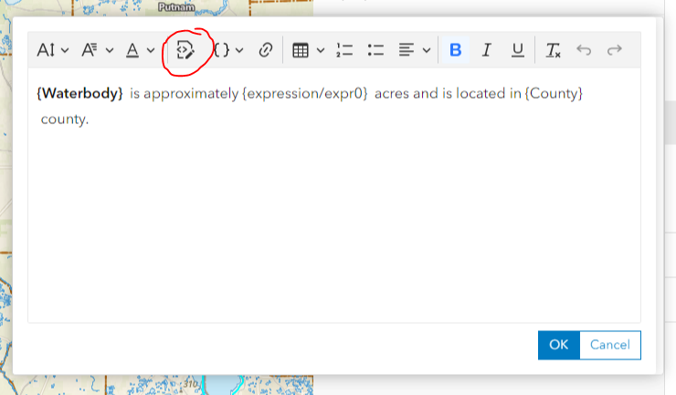 Solved: Re: Huge empty space in custom popup when displaye... - Esri Community
