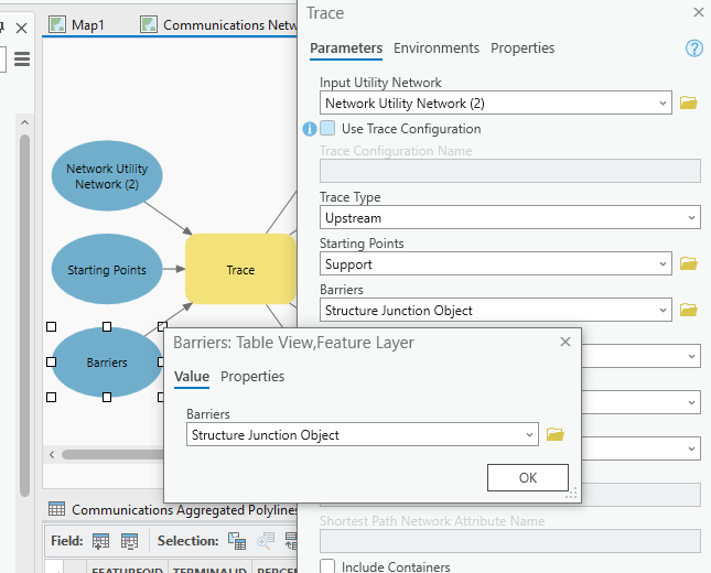 Solved: Unable to use Strand Upstream Trace to Switch - Esri Community