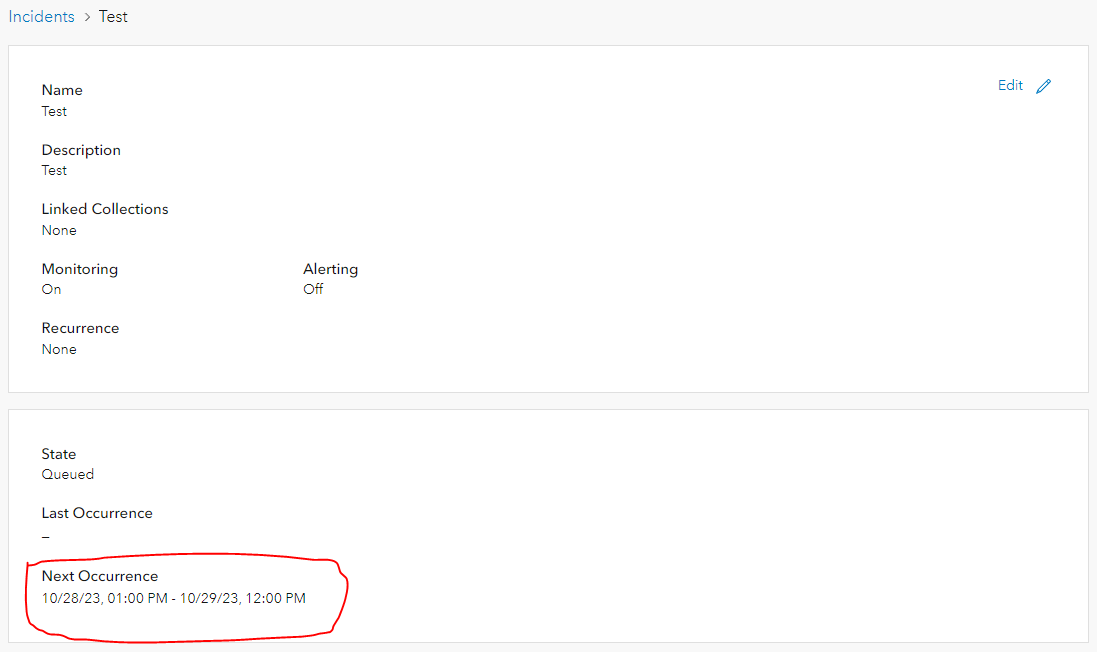 Issue with Scheduling Incidents - ArcGIS Monitor 2... - Esri Community
