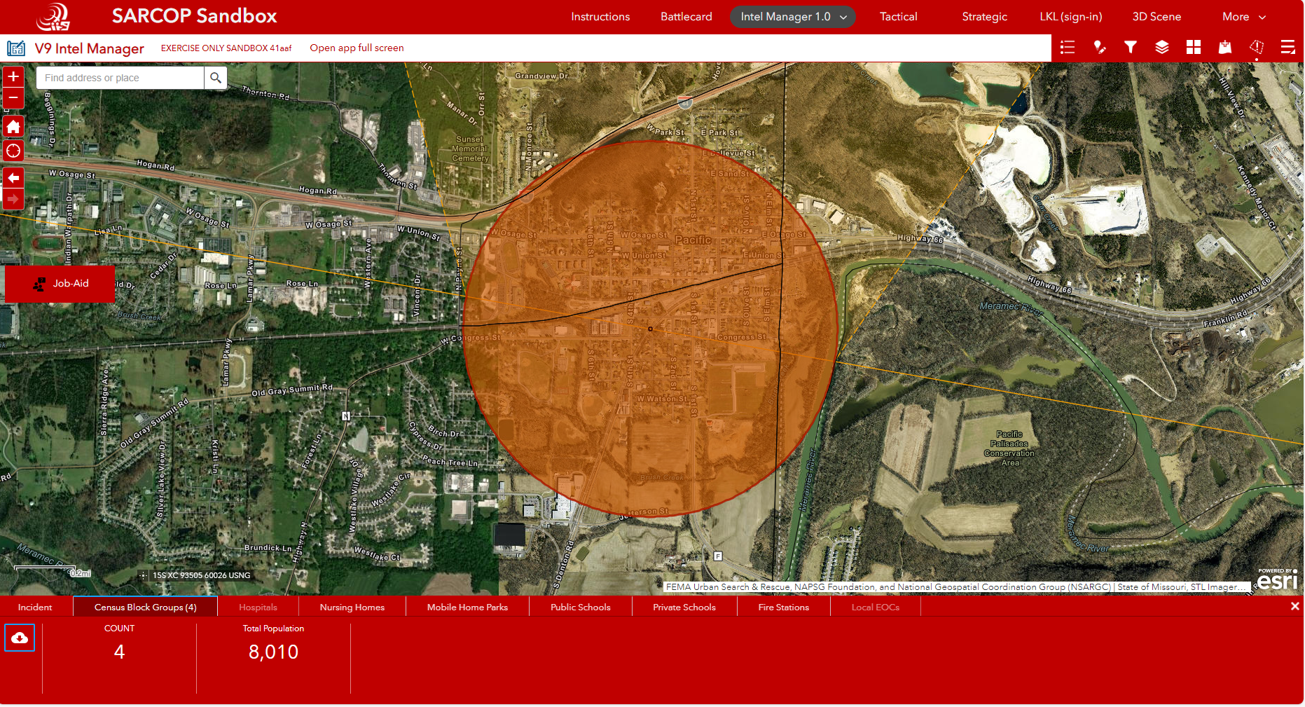 Emergency Response Guide and Threat Analysis Widge... - Esri Community