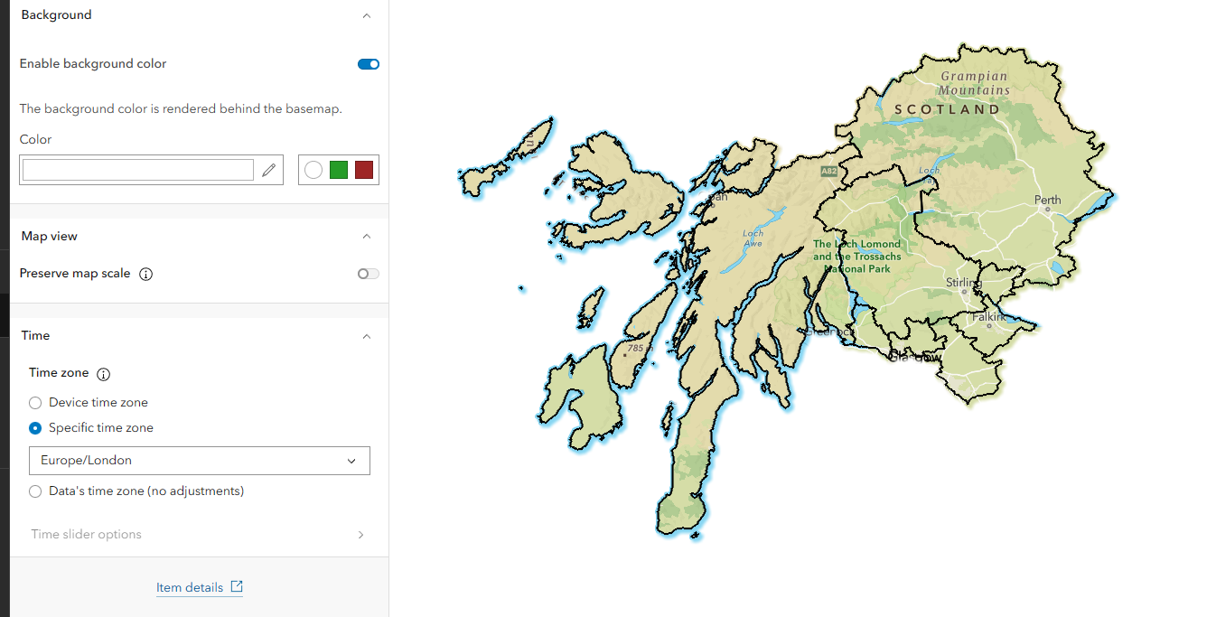 Solved: Broken - Inserted Map Background Colour Issues - Esri Community