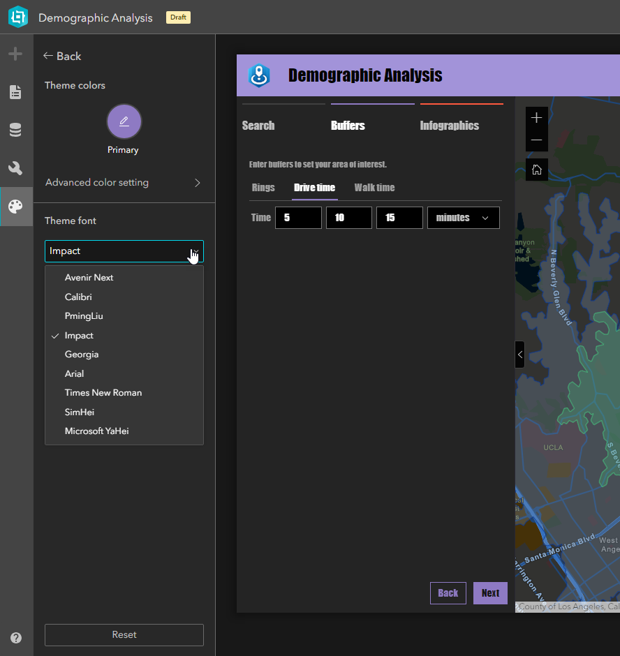 What's new for the Business Analyst Widget in ArcG... - Esri Community