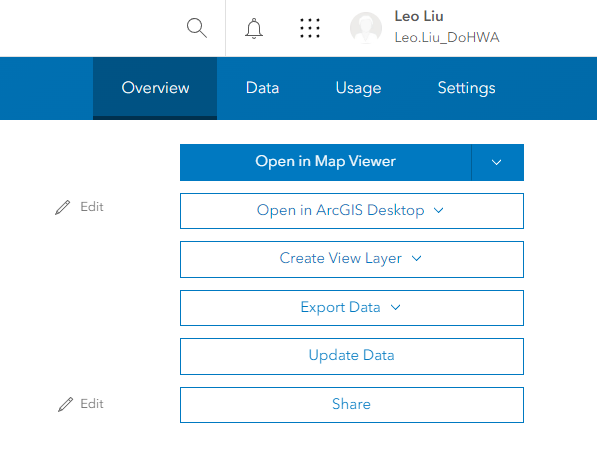 Solved: Update Data Option Not Available - Esri Community