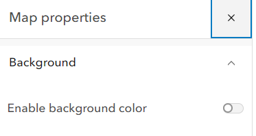 Change default background color in Map Viewer (new... - Esri Community