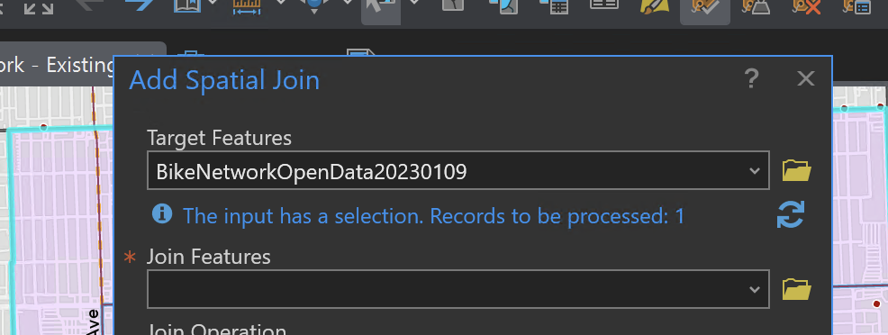 "The input has a selection." - slap a clear button... - Esri Community