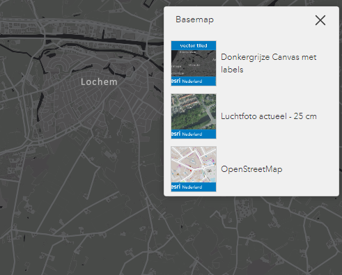 Solved: Map Widget Not Showing Organization Basemaps - Esri Community