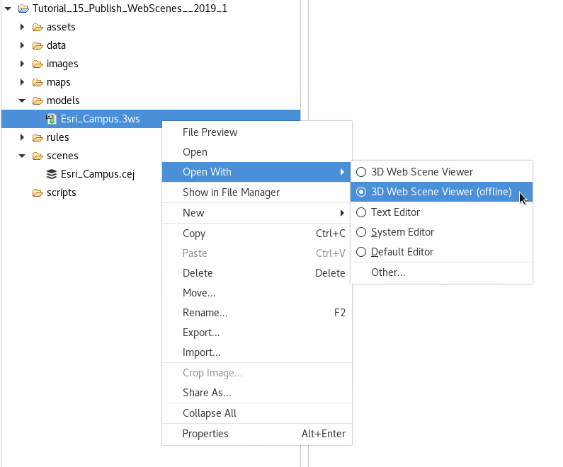Solved: converting WebScene (3ws) content - Esri Community