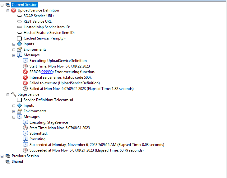 Solved: Cannot Publish Service Definition to Enterprise Se... - Esri ...