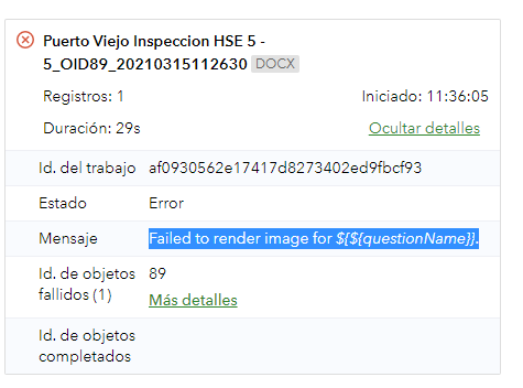 Solved: Failed to render image into report - Esri Community