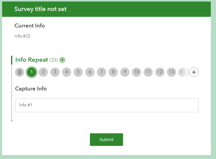 S123 Webapp editing defaults to first repeat recor... - Esri Community