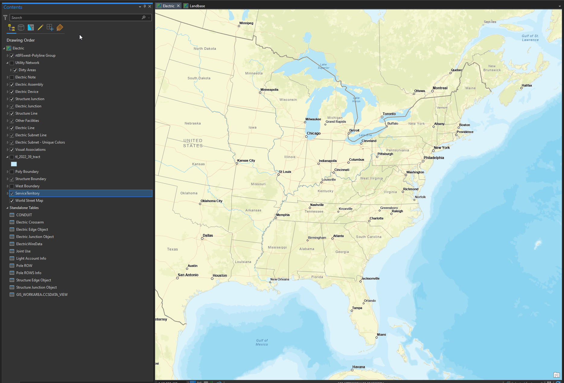 Multiple service territory? - Esri Community