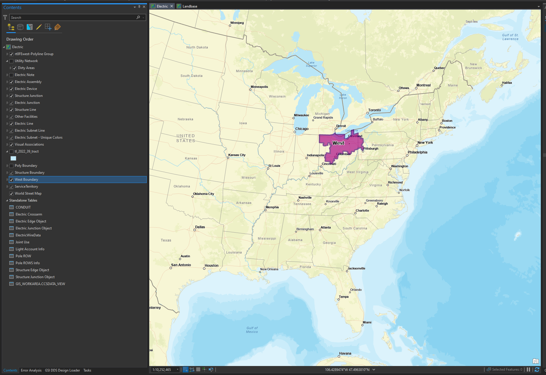 Multiple service territory? - Esri Community
