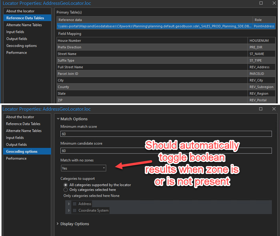 Geocoding: Fix Match with no Zones - Esri Community