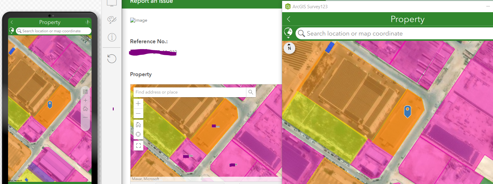 Visualize feature labels on map for a reference la... - Esri Community