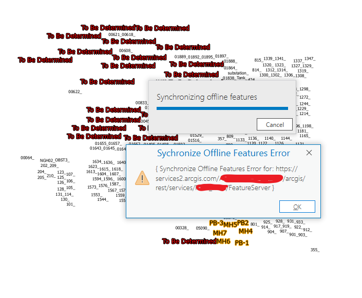 Synchronize Offline Features Error - Esri Community