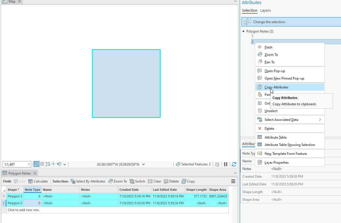 Create Nil geometry using editing tools - Esri Community