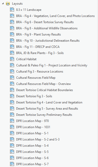Organizing of Maps within a Project - Page 5 - Esri Community