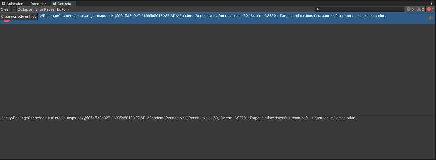 Solved: Target runtime doesn't support default interface i... - Esri Community