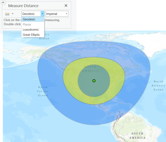 Buffering: Planar vs Geodesic measurement mode whe... - Esri Community