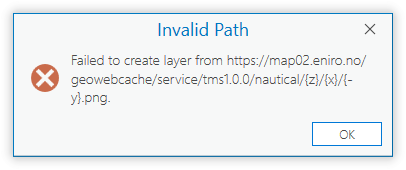 ArcGIS Pro cannot handle XYZ layer (TMS) with nega... - Esri Community