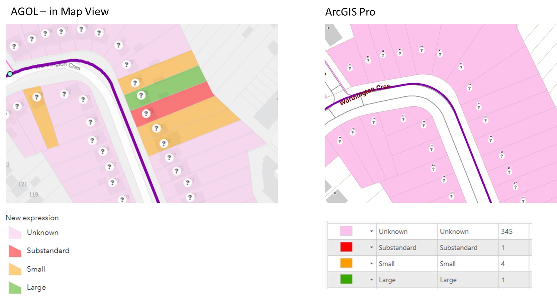 Symbology not drawing properly for hosted view in ... - Esri Community