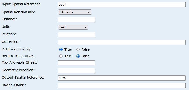 Solved: Query přes REST rozhraní a správná volba tranforma... - Esri ...