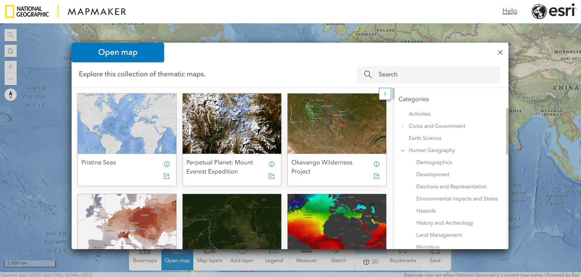 National Geographic MapMaker - the next generation... - Esri Community