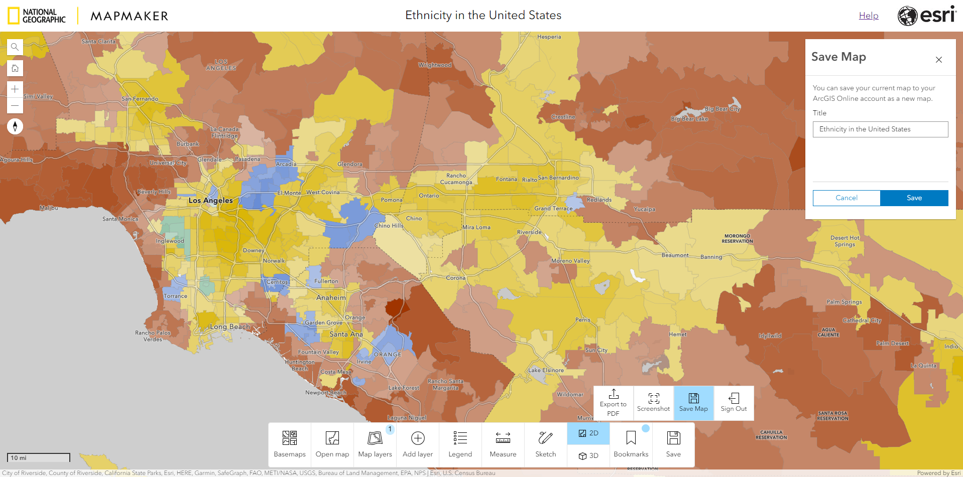 National Geographic MapMaker - the next generation... - Esri Community