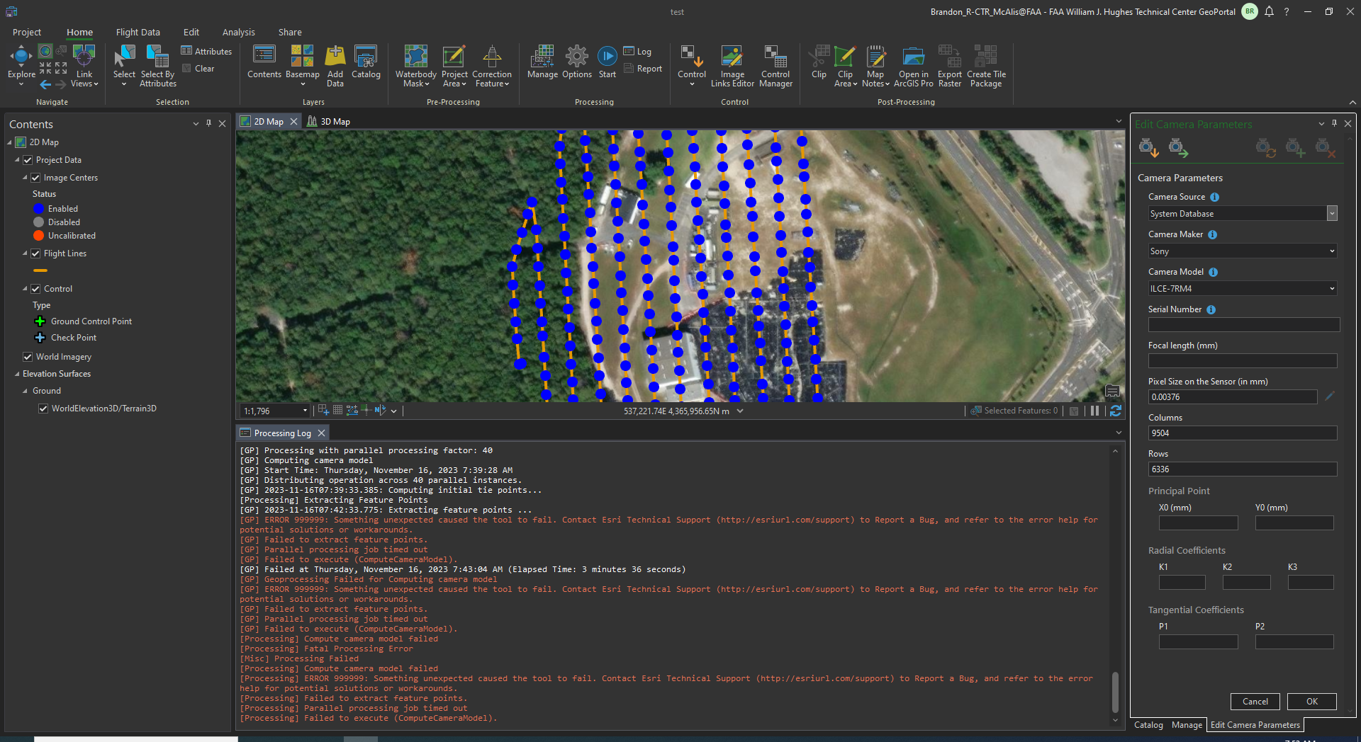 Consistent Error 999999 When Running 2d Templates Esri Community