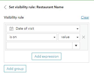 Solved: Set Rule option missing in survey123 - Esri Community