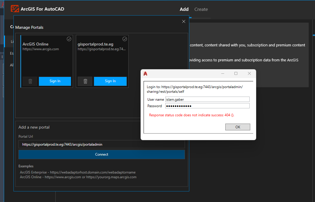 unable to sign into portal - Esri Community