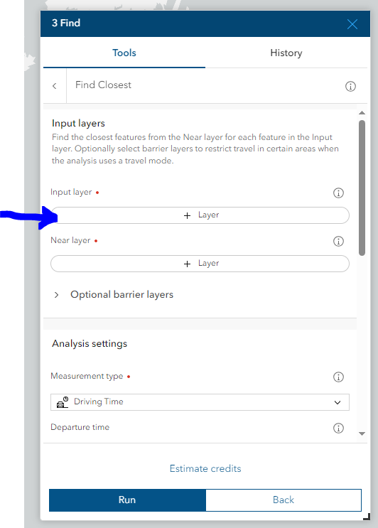 ExB Analysis Widget, Find Closest - allow a user p... - Esri Community