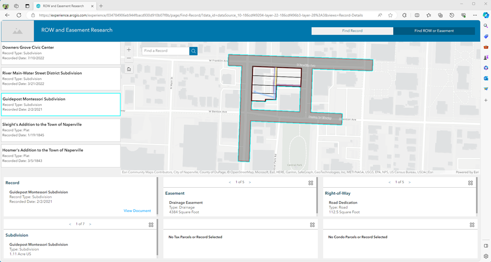 Managing ROW and Easements with ArcGIS - Esri Community