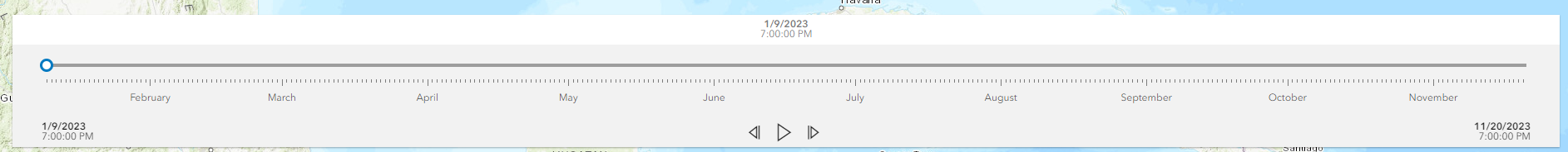 Time Slider showing No Time Extent Warning - Esri Community