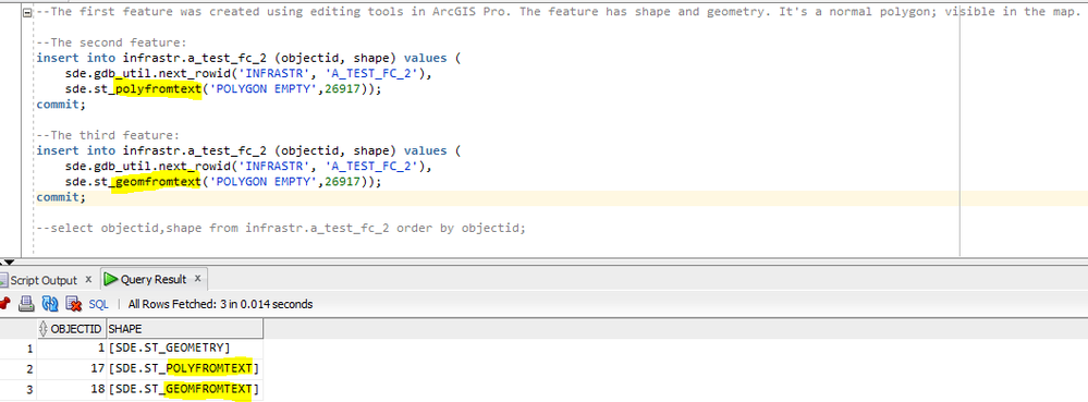 Create NIL (zero vertex) geometry - Esri Community