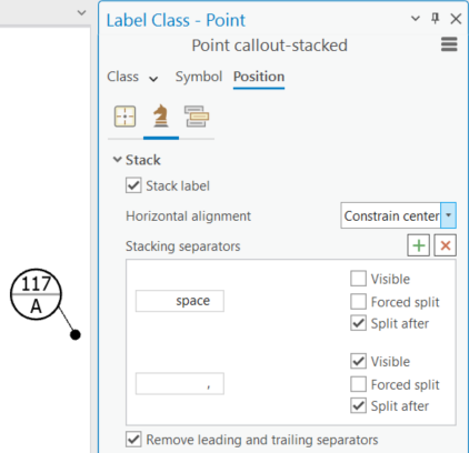 How to center a multiline text in label? - Esri Community