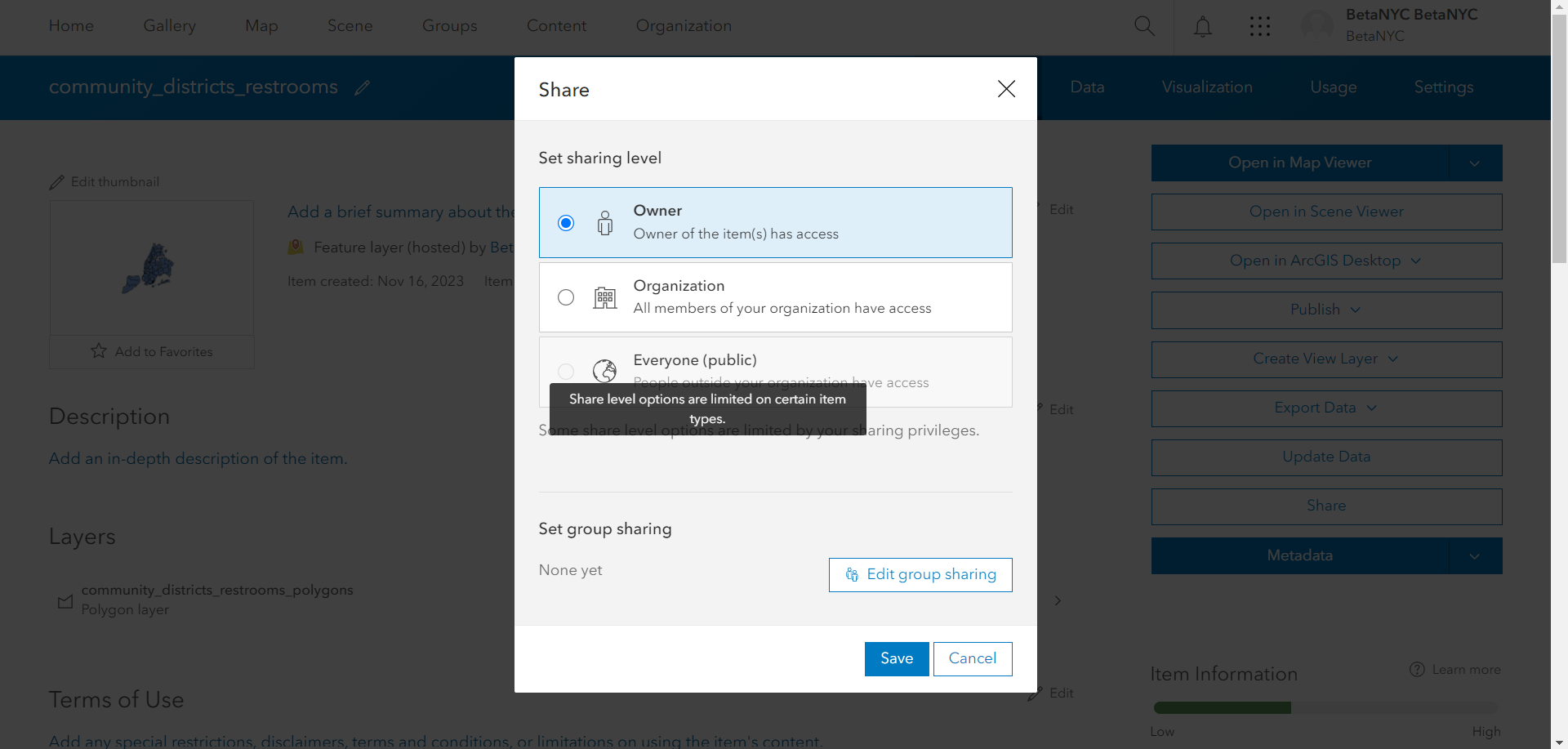 ArcGIS Online - Can't publish Feature Layers to th... - Esri Community