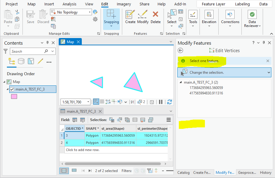 Edit Vertices — Change "Select one feature" wordin... - Esri Community