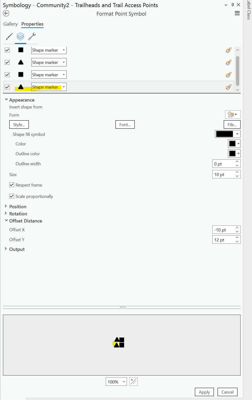 Highlight Selected Format symbol - Symbology Editi... - Esri Community