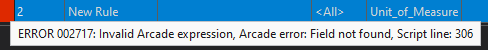 Solved: Attribute Rule invalidating my Arcade expression, ... - Esri Community