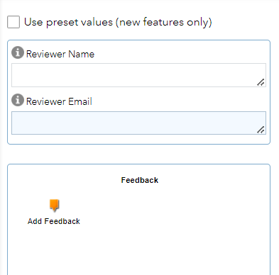 User Defined Preset Values in Editor Widget - Esri Community
