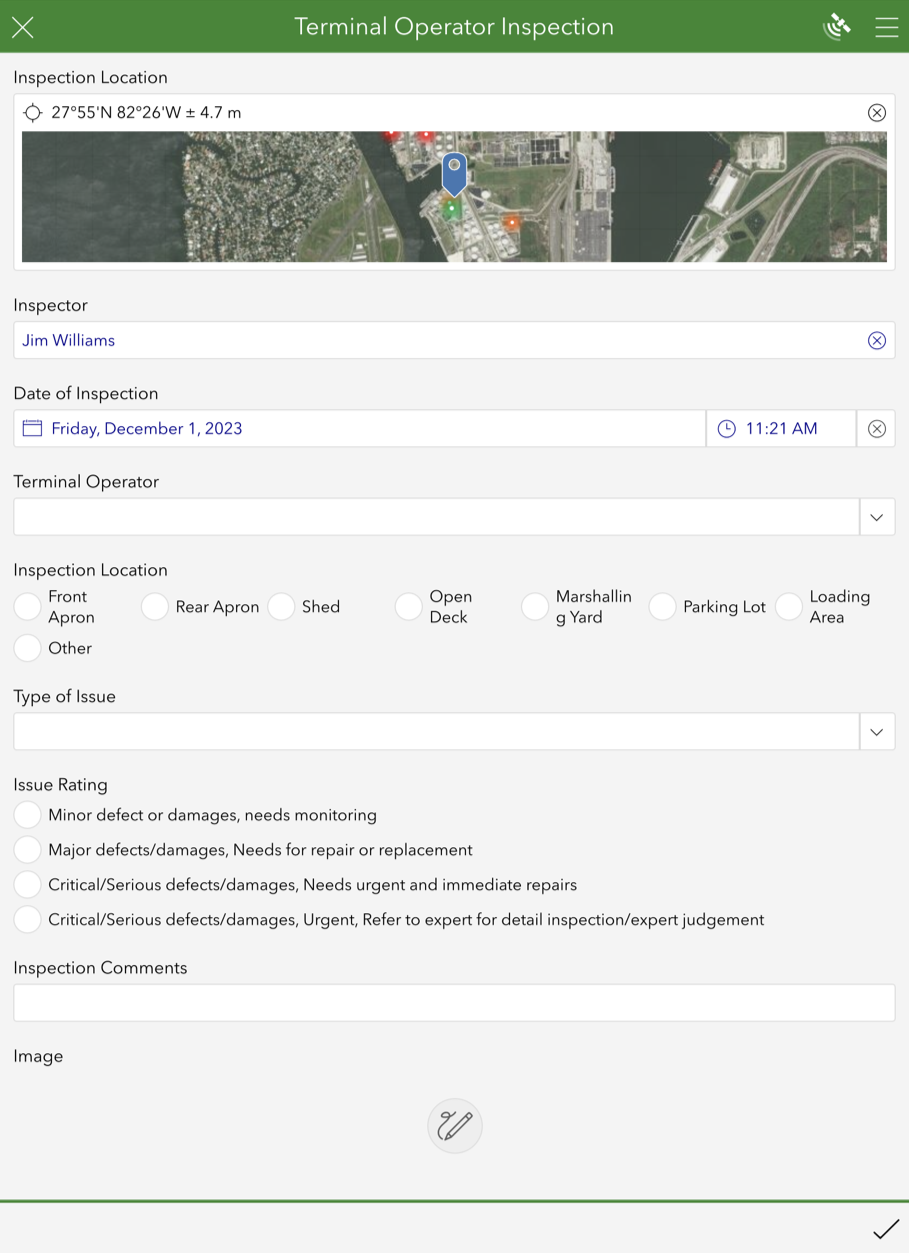 Configuring ArcGIS for Terminal Inspections - Esri Community
